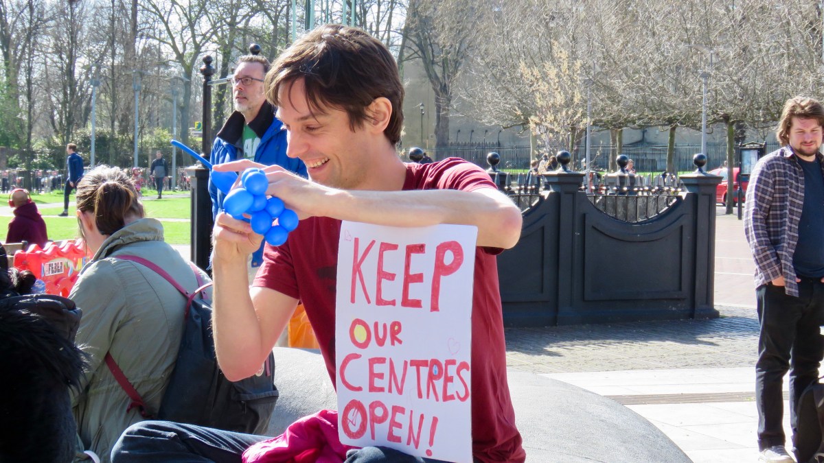 Demo to save our children’s centres, 24 March [photos] | Lambeth UNISON