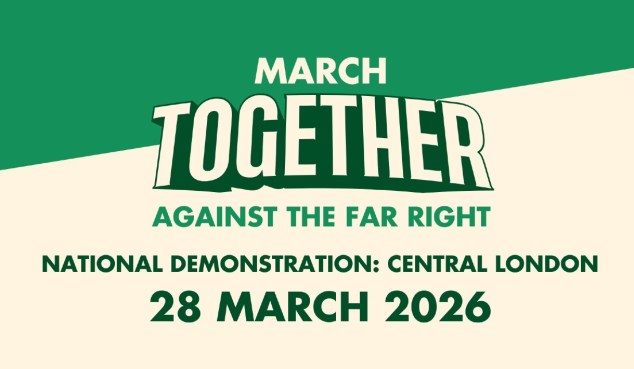 Join the march against the far right! 28th March London | Lambeth UNISON